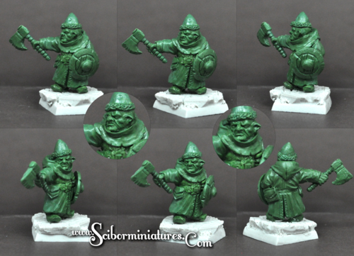 Scibor Monstrous Miniatures 28FM0586 Gnome Warrior #2