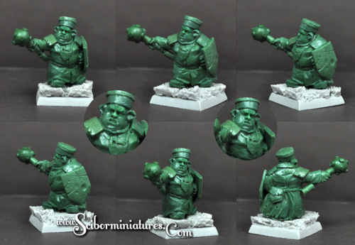 Scibor Monstrous Miniatures 28FM0589 Gnome Warrior #5