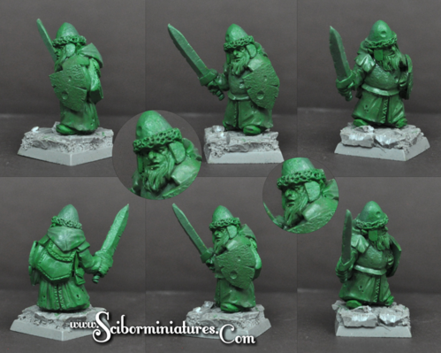 Scibor Monstrous Miniatures 28FM0590 Gnome Warrior #6