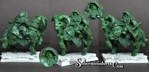Scibor Monstrous Miniatures 28FM0594 Ice Stronghold Dwarf Lord #2