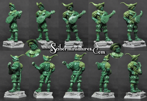 Scibor Monstrous Miniatures 28FM0481 Bard