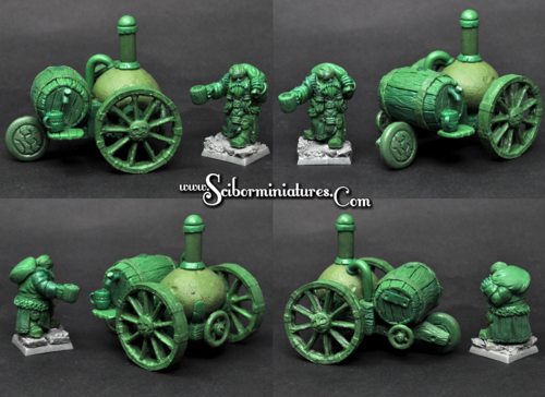 Scibor Monstrous Miniatures 28FM0483 Dwarf Brewer