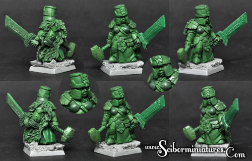 Scibor Monstrous Miniatures 28FM0490 Dwarf Female Burabella
