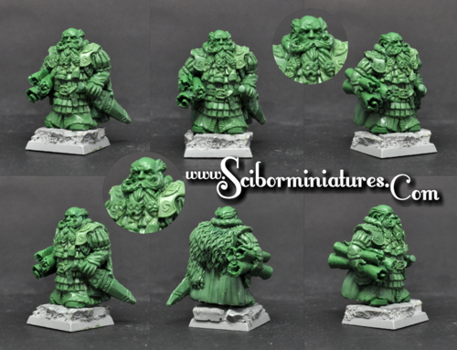 Scibor Monstrous Miniatures 28FM0498 Dwarf Diplomat