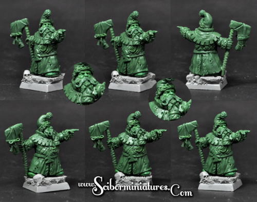 Scibor Monstrous Miniatures 28FM0516 Dwarven Santa