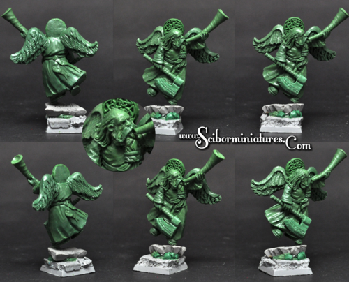 Scibor Monstrous Miniatures 28FM0517 Dwarven Angel