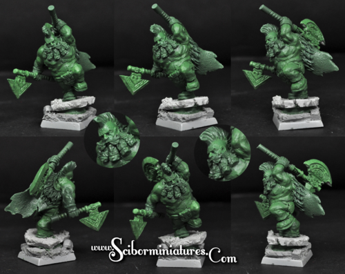 Scibor Monstrous Miniatures 28FM0521 Dwarf Wild Chieftain #8