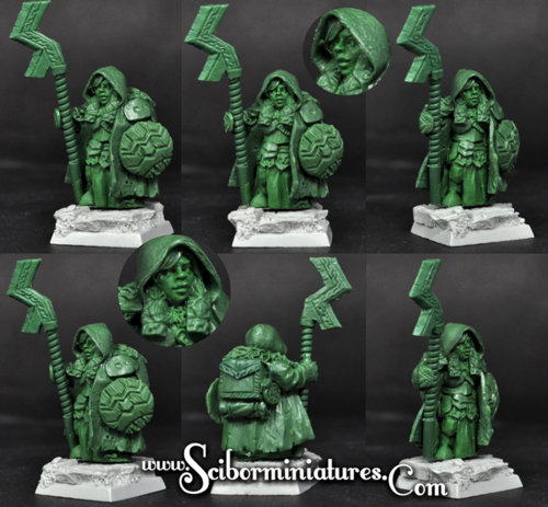 Scibor Monstrous Miniatures 28FM0526 Ice Stronghold Dwarf female #4