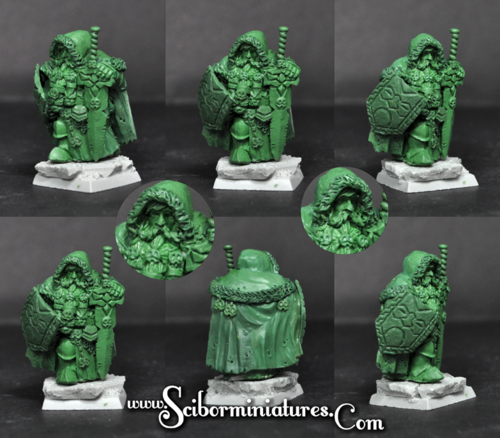 Scibor Monstrous Miniatures 28FM0530 Ice Stronghold Dwarf #25