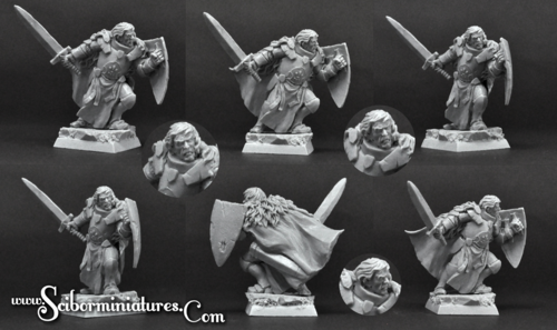 Scibor Monstrous Miniatures 28FM0396 Knight #10