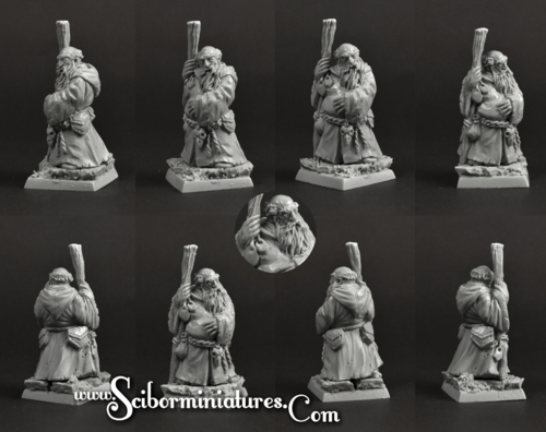Scibor Monstrous Miniatures 28FM0397 Druid