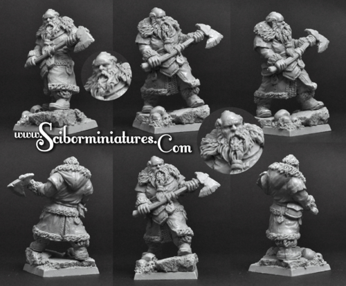 Scibor Monstrous Miniatures 28FM0403 Viking #8