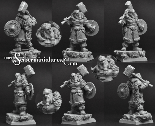Scibor Monstrous Miniatures 28FM0404 Viking #9