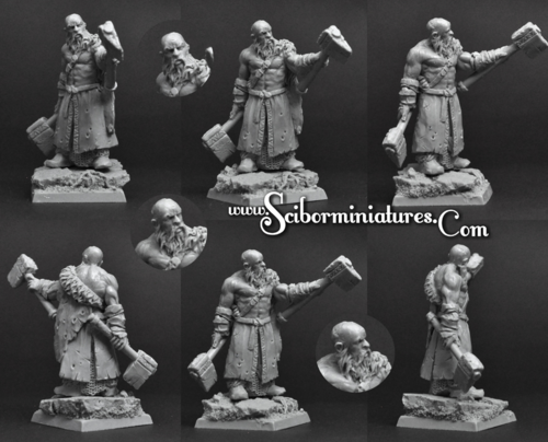 Scibor Monstrous Miniatures 28FM0405 Viking #10