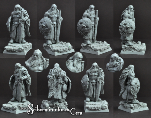 Scibor Monstrous Miniatures 28FM0406 Viking #11