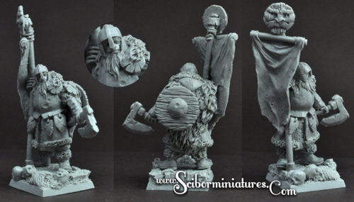 Scibor Monstrous Miniatures 28FM0407 Viking #12