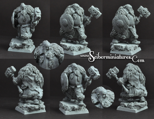 Scibor Monstrous Miniatures 28FM0408 Viking #13