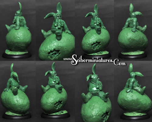 Scibor Monstrous Miniatures 28FM0419 Easter Dragon Rabbit