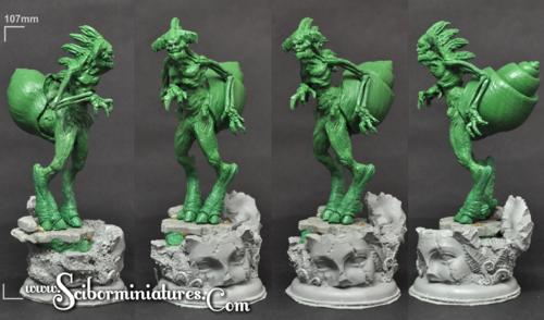 Scibor Monstrous Miniatures 28FM0430 Infernal Snail of Doom #1