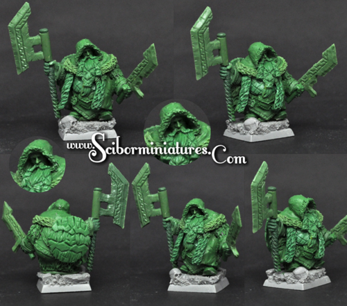 Scibor Monstrous Miniatures 28FM0434 Ice Stronghold Dwarf #14
