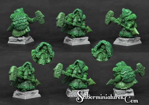 Scibor Monstrous Miniatures 28FM0436 Ice Stronghold Dwarf #16