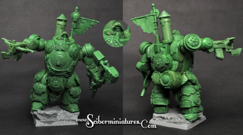 Scibor Monstrous Miniatures 28FM0444 Dwarven Golem #3
