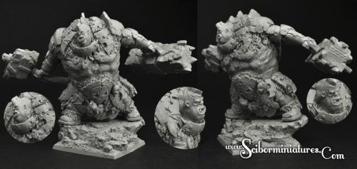 Scibor Monstrous Miniatures 28FM0377 Siege Giant