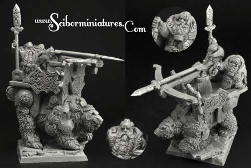 Scibor Monstrous Miniatures 28FM0367 Dwarven Balista