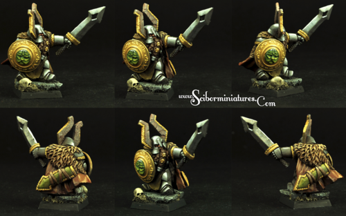 Scibor Monstrous Miniatures 28FM0252 Dwarf Duran