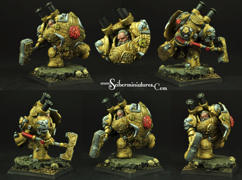Scibor Monstrous Miniatures 28FM0253 Dwarf Steam Thunder #1