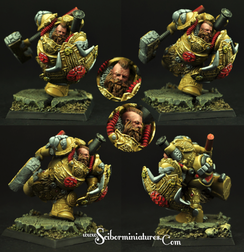 Scibor Monstrous Miniatures 28FM0255 Dwarf Steam Thunder #3