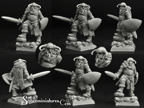 Scibor Monstrous Miniatures 28FM0283 Viking #5