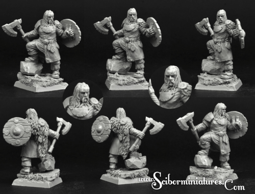 Scibor Monstrous Miniatures 28FM0294 Viking #6