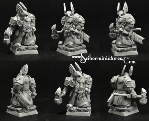 Scibor Monstrous Miniatures 28FM0297 Dwarf Lord Ragmiir