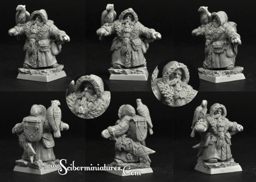 Scibor Monstrous Miniatures 28FM0305 Ice Stronghold Dwarf #6