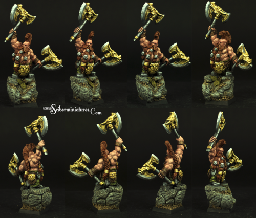 Scibor Monstrous Miniatures 28FM0242 Dwarf Wild Chieftain