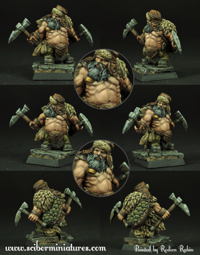 Scibor Monstrous Miniatures 28FM0152 Dwarf Miner #9