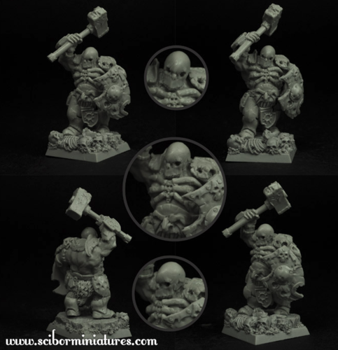 Scibor Monstrous Miniatures 28FM0156 Barbarian Veteran #5