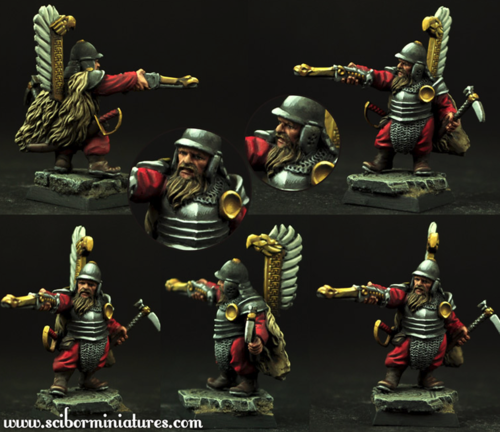 Scibor Monstrous Miniatures 28FM0160 Polish Dwarf #1