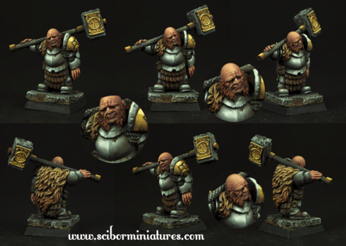 Scibor Monstrous Miniatures 28FM0162 Dwarf Hamish