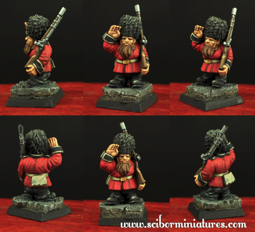 Scibor Monstrous Miniatures 28FM0163 Salute Dwarf