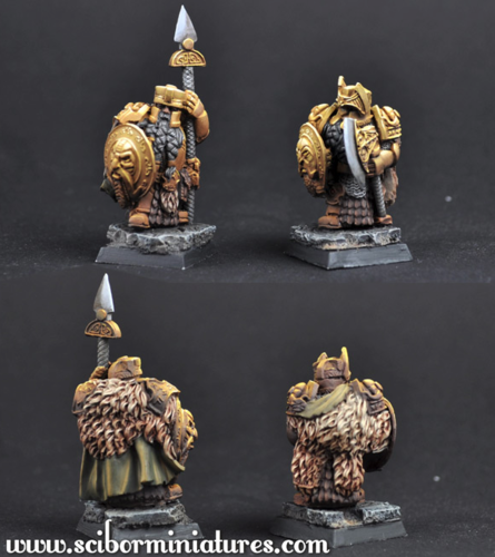 Scibor Monstrous Miniatures 28FM0136 Golden Guard set6 2