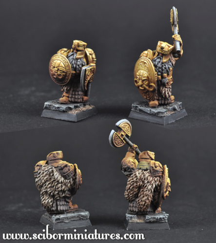 Scibor Monstrous Miniatures 28FM0135 Golden Guard set5 2
