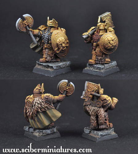 Scibor Monstrous Miniatures 28FM0132 Golden Guard set2 2