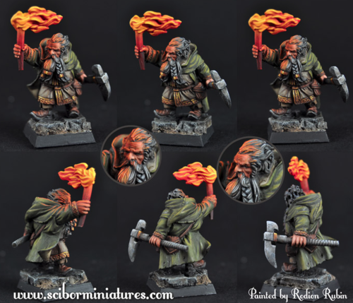 Scibor Monstrous Miniatures 28FM0115 Dwarf Miner #5