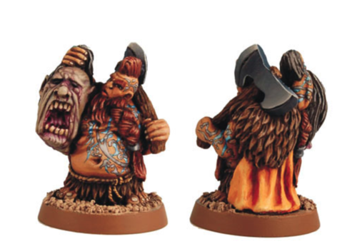 Scibor Monstrous Miniatures 28FM0006 Dwarf Troll Killer