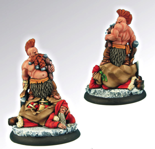 Scibor Monstrous Miniatures 28FM0009 Santa Hunter