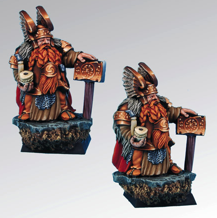 Scibor Monstrous Miniatures 28FM0017 Baldur Dwarf Lord