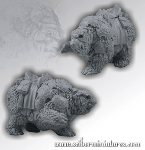 Scibor Monstrous Miniatures 28FM0041 War Bear #1
