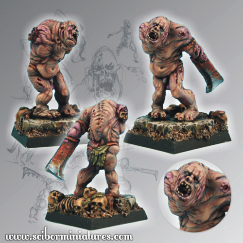Scibor Monstrous Miniatures 28FM0051 Mutant #2
